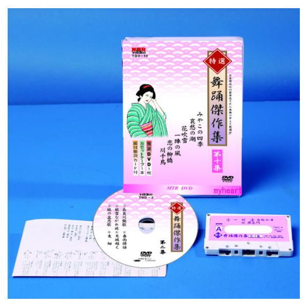 唄と踊りの新舞踊。お手本の踊りを見て踊りを学ぶ練習用DVD【商品内容】DVD1枚、踊り用カセットテープ、振付歌詞カード【収録内容】■1．みやこの四季／歌：（相原ひろ子）／振付：花柳琢次郎／表現：花柳琢の介／踊り種類：女踊り■2．哀愁の湖／歌...