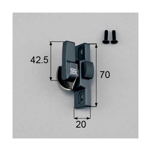 トステムLIXIL サッシ錠 クレセント 左側用 AAAZC01L