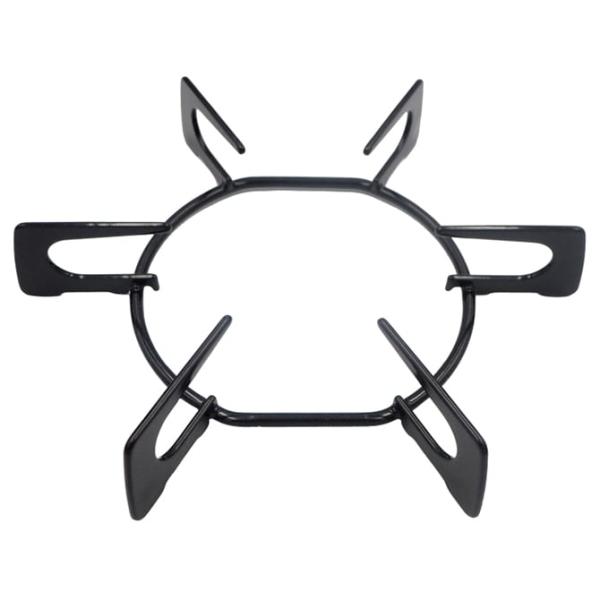 商品説明・左右バーナー用です。仕様・サイズ：直径224mm（ツメ部分含む）／内径127mm・色：ブラック霜降り【ハーマン品コード】LG0F120030305