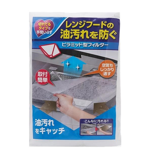 【発売日：2021年12月02日】キッチン換気扇用フィルター本体サイズ:43cm×45m　枚数:12枚　重量:(約)50g素材:難燃性不織布付属品:マジックテープ 10枚原産国:中国