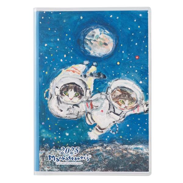 【商品概要】【商品説明】「マンハッタナーズ」は、画家 久下貴史氏が猫たちからひらめきを得て描いた個性豊かであたかく、 品格の高い作品世界を商品において分かち合うことを目指すアート・ブランドです。【月間ページ】見開き1ヵ月のベーシックなブロッ...