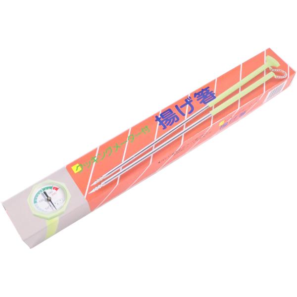 【商品概要】サイズ:直径×全長(mm)25×350重量:40g素材・材質:18-8 ステンレス原産国:日本測定範囲:+50~+200℃【商品説明】【商品詳細】ブランド：星三製作所商品種別：ホーム＆キッチン商品名：星三製作所 天ぷらメーター付...