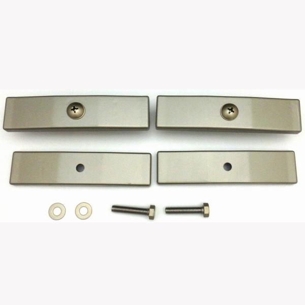 【商品概要】色:ライトブロンズ材質:ステンレス/アルミダイキャストビスサイズ:8φ×40手すり格子への取付用取付可能ホスクリーン本体と1本に対するパーツ必要数HB型、HC型、HD型(1袋)【商品説明】【商品詳細】ブランド：川口技研(Kawa...