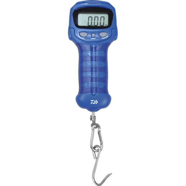 【商品概要】最大25kgまで測定可能電源:単4電池×2本(別売り)重量:約105g滑りにくいラバーグリップ仕様暗闇でも計測可能なライト付き画面が見やすい可動式ヘッドカラナビ付きなので、簡単フック交換。魚はもちろ、イカが測定できる交換フック付...