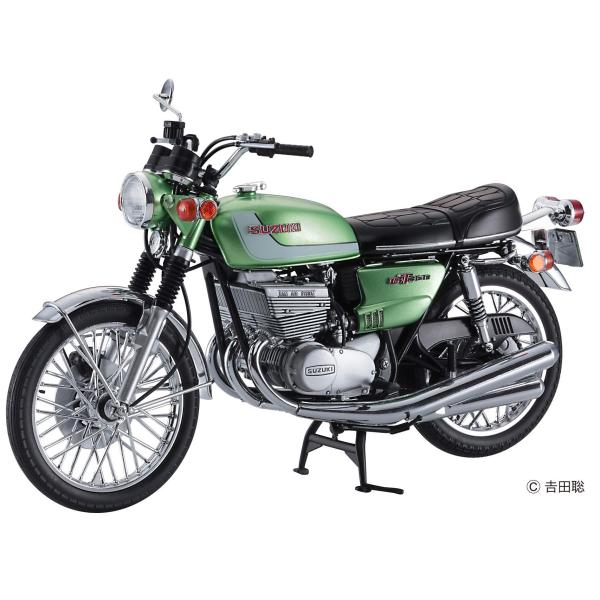 【商品概要】(C)講談社組み立て塗装が必要なプラモデル。別途、接着剤や工具、塗料等が必要。1/12スケール未塗装プラスチック組み立てキット完成時サイズ:173.5mm×67mm湘南爆走族の主要メンバー桜井信二の愛車GT380をキット化【商品...