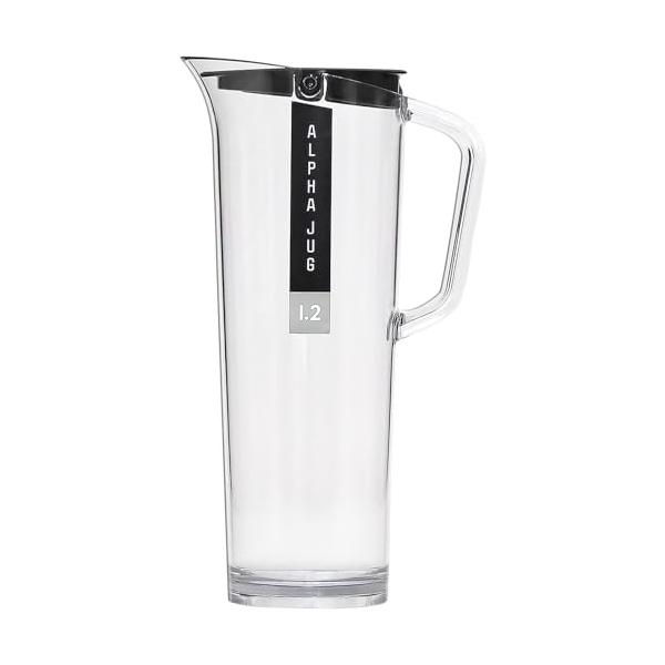 【商品概要】サイズ(約):151×97×高さ270mm本体重量(約):289g素材・材質:本体/AS樹脂 (耐熱 100度 耐冷 -20度)、フタ/PP（耐熱120度 耐冷‐20度）生産国:日本容量:1.2L【商品説明】【商品詳細】ブランド...