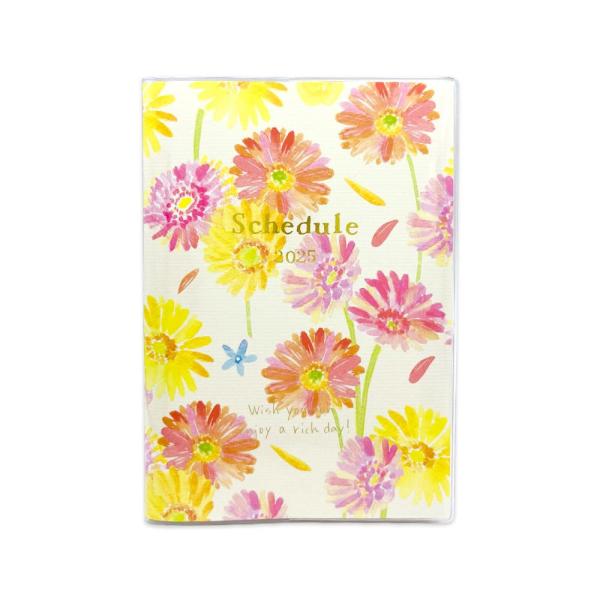 【商品概要】【サイズ】W105×D4×H148mm【仕様】紙/表紙に透明ビニールケース仕様 月間 月曜始まり 六曜表記 表紙金箔加工【その他】A6サイズ64ページですのでカバンの中でもかさばらず、持ち運びにも便利。表紙に金箔加工六曜表記透明...