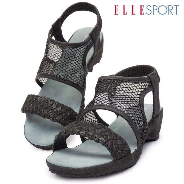 ELLE SPORT (エル スポーツ) は、フランスのファッション雑誌「ELLE」のアクティブなライフスタイルを提案するブランドです。機能性とスポーティさを兼ね備えたアイテムが特徴で、特に女性のアクティブなシーンに合うバッグやシューズなど...