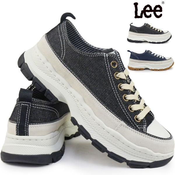 アメリカのデニムブランド「Lee」から登場した、カジュアルながら存在感のあるスニーカー。アッパーにはLeeらしいデニム素材を使用し、スエード調の切り替えで高級感をプラス。ホワイトステッチがアクセントとなり、足元に立体感を与えます。ソールは厚...
