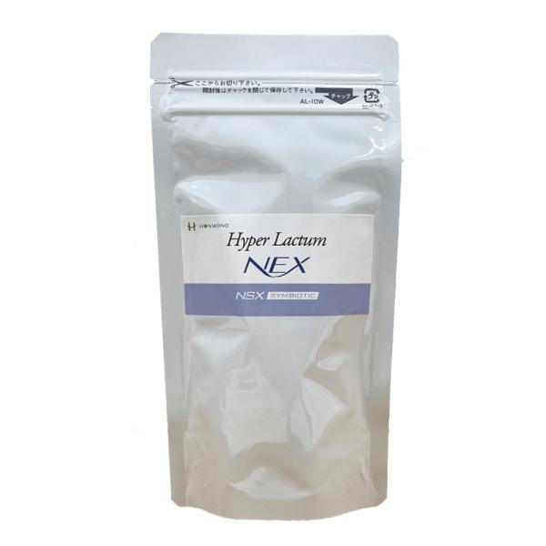 ハイパーラクタムNEX（ネックス）（Hyper Lactum NEX）は、従来品「ハイパーラクタム」を更に強力にしたグレードアップ商品です。金鋒博士が開発した生きた乳酸菌（生菌）を使用した強力サプリメントです。従来から強かった糖への対策に加...