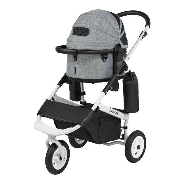 白と黒のシンプルなフレームと、６色のカラーラインナップのコットの組み合わせで全12 種類のバリエーションを用意したDOME3 SMALL(スモール)。小型犬や小動物サイズに適したペットカート用にハンドブレーキが無い軽いフレームを採用。DOM...