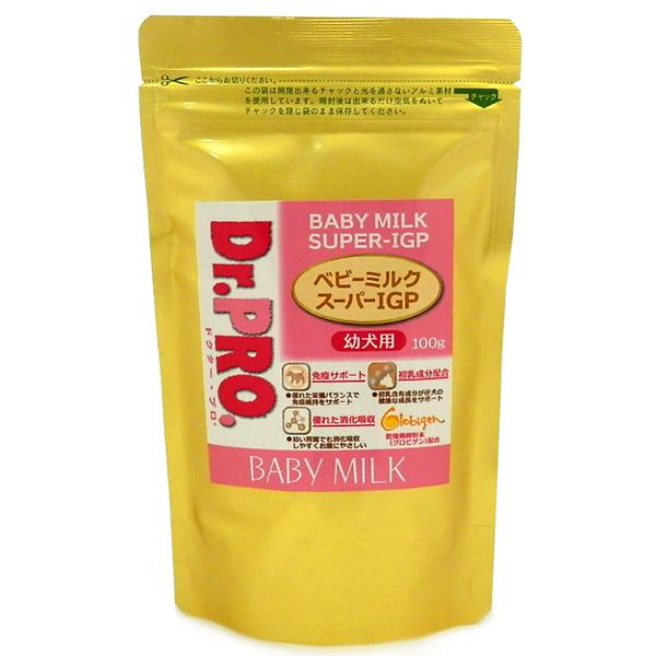 ニチドウ　ＤｒＰＲＯ　ベビーミルクスーパーＩＧＰ　幼犬用優れた栄養バランスで免疫維持をサポート。