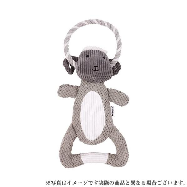 M-PETS Chewtopia ECOドッグトイ ヒツジ グレー＆ホワイト