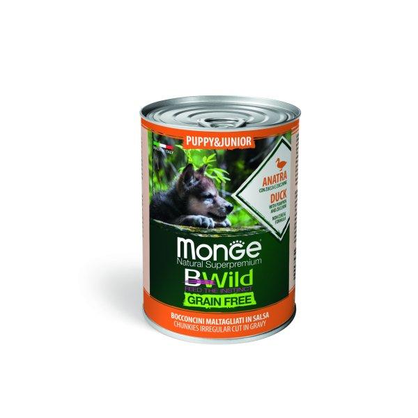 子犬の成長に必要不可欠な栄養素を含む、高品質の犬用ウェットフードです。ウェットフードタイプのため湿度が高い環境下でも保存しやすく、食べやすく消化にも優れています。ダック肉を使用しているため、消化のしやすさに加え、美味しさも存分に味わえます。...