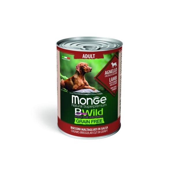 ラム肉を使用した、独特の香りと風味が自慢のウェットフードです。ビタミン、ミネラル、炭水化物、栄養素をバランス良く摂取でき、ワンちゃんの健康維持に役立ちます。また、皮膚や被毛を保護する必須脂肪酸も豊富に含まれています。BWILDウェット（缶）...