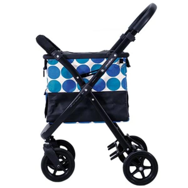 サイズ【使用時】幅50.5×奥行き70×高さ102.5cm【折畳時】幅50.5×奥行き29.5×高さ115.5cm【バッグ内寸】幅30×奥行き38×深さ34cm【タイヤ】前輪後輪7インチ重量【フレーム】5kg【ペットキャリーバッグ】1.4k...