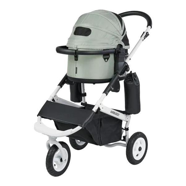 白と黒のシンプルなフレームと、６色のカラーラインナップのコットの組み合わせで全12 種類のバリエーションを用意したDOME3 SMALL(スモール)。小型犬や小動物サイズに適したペットカート用にハンドブレーキが無い軽いフレームを採用。DOM...