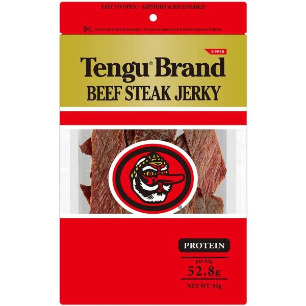 93ｇの２４個（１ケース）になります。アメリカ生まれの日本育ち！良質な牛肉と日本のしょうゆ味の組み合わせが人気の秘密！お酒のおつまみの定番ですので是非一度ご賞味ください！