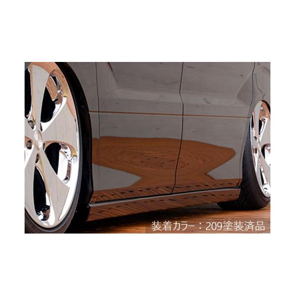 【ブランド名】M'z SPEED エムズスピード【メーカー型番】3021-2111-209【カラー】209塗装済品【シリーズ名】GRACE LINE【対応車種ブランド】トヨタ 10系 アルファード 前期 AX