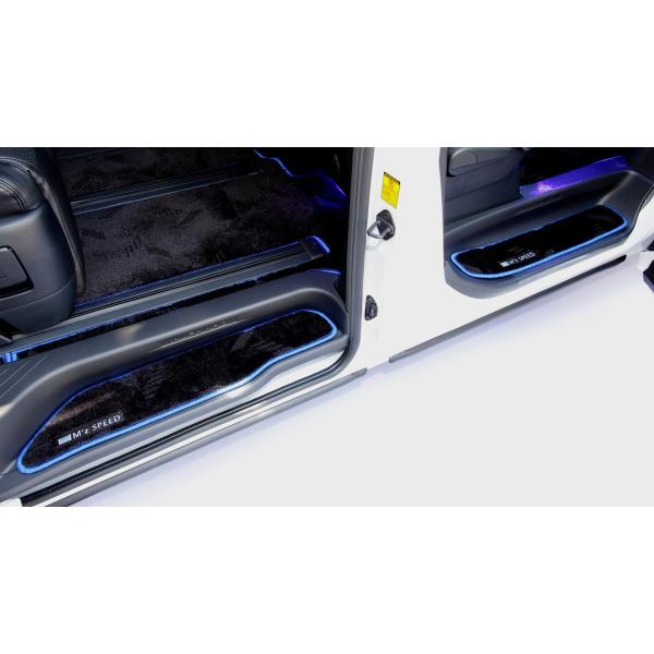 【ブランド名】M'z SPEED エムズスピード【シリーズ名】Interior Parts Entrance Mat【対応車種ブランド】TOYOTA 50系 ESTIMA