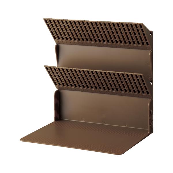 よく読む本や雑誌の整理に。絵本やらくがき帳のお片付けに。ファイルやノートの整理に。両サイドのジョイントで別部品なしで連結可能。通常サイズ（A-3575）とも連結して使うことができます。本などを手前側から差し込むとストッパーが上がり、両サイド...