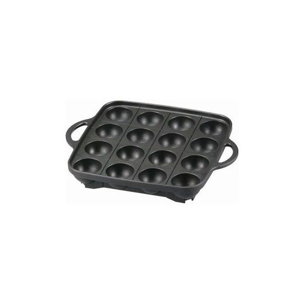 フッ素加工でこげつきにくいから、簡単に作れます。肉厚素材の蓄熱作用で仕上がり◎大玉が作れるフチ高構造肉厚プレートだから熱ムラが少ない早くきれいに作れる切り溝付き※カセットこんろ適合機種はメーカーサイトにてご確認下さい。本体サイズ：260（幅...