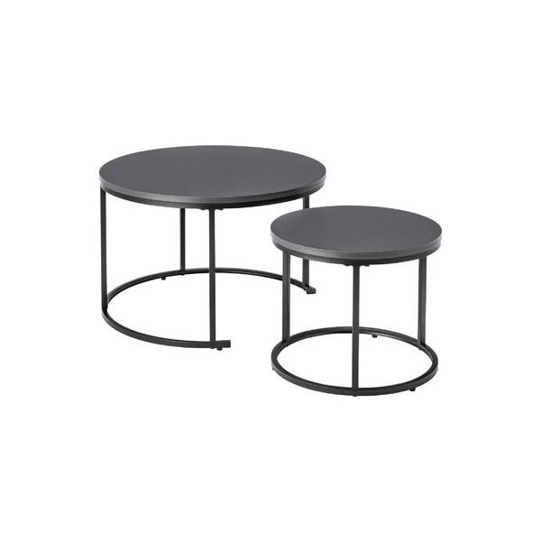 ◆仕様【材質】合成樹脂化粧繊維板 スチール(粉体塗装)【機能】アジャスター付【組立】組立式【原産地】中国【商品重量】6.1kg【使用サイズ】（約）S（約）:W40×D40×H33、 L（約）:W60×D60×H38.5品番：COU-001D...