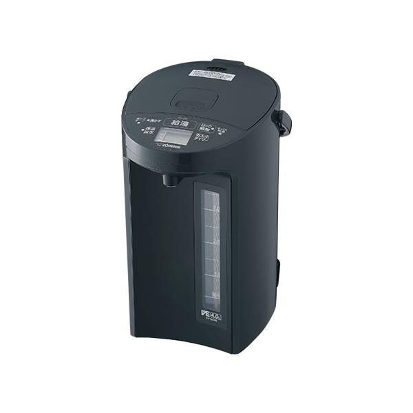 たっぷりのお湯が早く沸く905W「スピード沸とう」。【商品仕様】品番：CV-GD40-BMJAN：4974305231185メーカー：象印マホービン発売月：2025年10月発売カラー：ソフトブラック容量（L）：4.0消費電力湯沸かし時（W）...