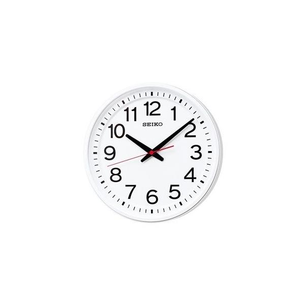 どこから見ても見やすい「教室の時計」【仕様】●枠材：プラスチック枠（白塗装）　前面：アクリル●サイズ・重さ：直径310×60mm 1.4kg●電池：単2（アルカリ）x6（電池寿命約5年間）※マクセル　アルカリ乾電池「ボルテージ」をご使用くだ...