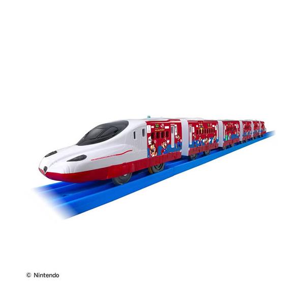 ２０２５年１１月からＪＲ九州管内にて期間限定で行われる「スーパーマリオ×ＪＲ九州　〜Ｌｅｔ’ｓ　ＧО　ＫＹＵＳＨＵ！〜」キャンペーンにてスーパーマリオの特別デザインが施された西九州新幹線かもめが、実車と同じ６両編成にプラキッズが１体付属して...