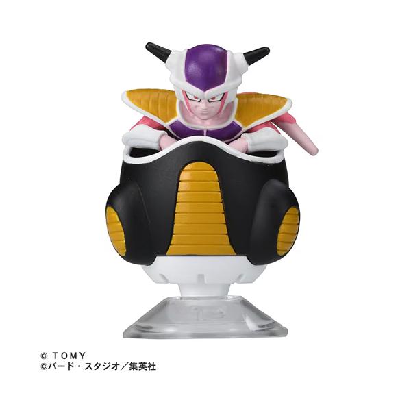 トミカとドラゴンボールが夢のコラボ！ 「フリーザの小型ポッド」がトミカになって登場！漫画家・鳥山明氏が描いた魅力的な乗り物をトミカとして商品化！強敵フリーザが乗る小型ポッドを再現しています。宙に浮いている様子を再現できるようにスタンドが付属...