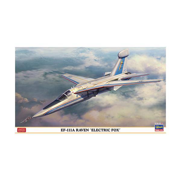 レイブン試作1号機を再現！メタル製の大型ピトー管部品が付属。パッケージイラストは加藤単駆郎 氏が担当。デカール（マーキング）試作1号機“エレクトリック フォックス”「66-049」スケール：1:72品番：02483模型全長：343mm模型全...