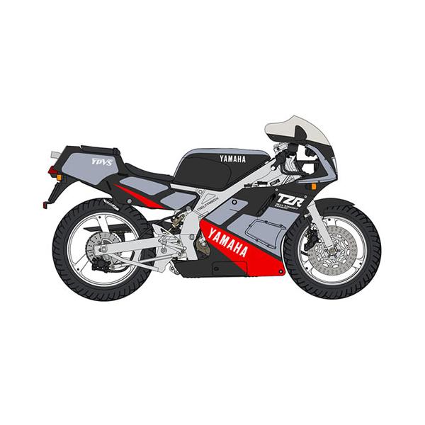 ブイマックスブルー/スターシルバーのTZR250前期型（3MA）を再現します。カウルのパーツカラーはホワイトです。■デカール（マーキング）・前期型 ブイマックスブルー/スターシルバー【商品仕様】JAN：4967834217843品番：217...