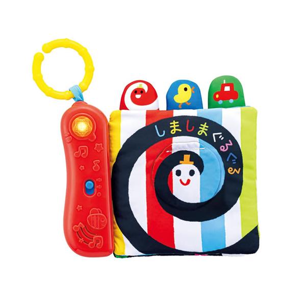 指先遊びがたっぷりの知育えほん♪赤ちゃんがわらう！なきやむ！とママたちに大人気の絵本のベビートイシリーズです。聞いて触って楽しめる音の出るしかけ布絵本です。いろんなものがかくれんぼ！めくって隠れている絵を見つけよう！つまむと楽しい音が鳴った...