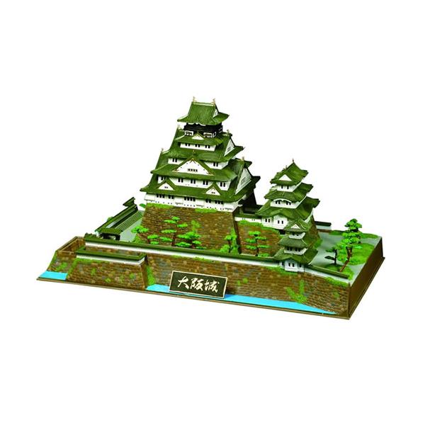 日本の名城をデラックスなキットで作りました。すべてのその情景や樹木、濠などがセットされており、シリーズの中では一番大きなサイズとなります。プラモデル用塗料で塗装すれば、より一層臨場感あふれる名城が組み立てられることでしょう。◆1/350スケ...