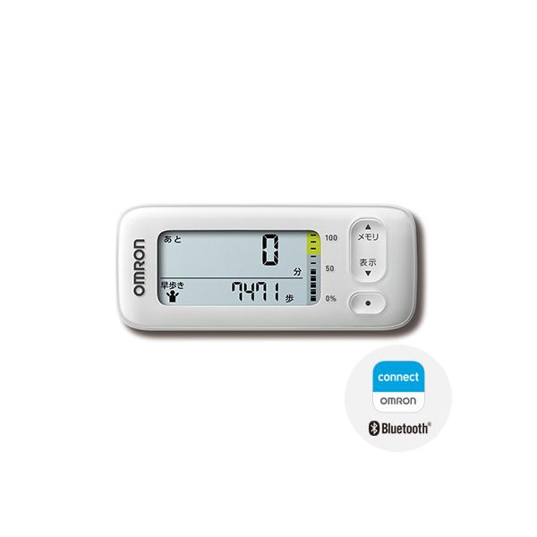 ◆「早歩き歩数」を個別にカウントし、早歩き目標時間を表示◆毎日の目標活動カロリーの達成度をわかりやすく表示◆歩数や活動カロリーのデータを、iPhone/Androidスマートフォンアプリで簡単管理※オムロンコネクトアプリをご利用になる場合は...
