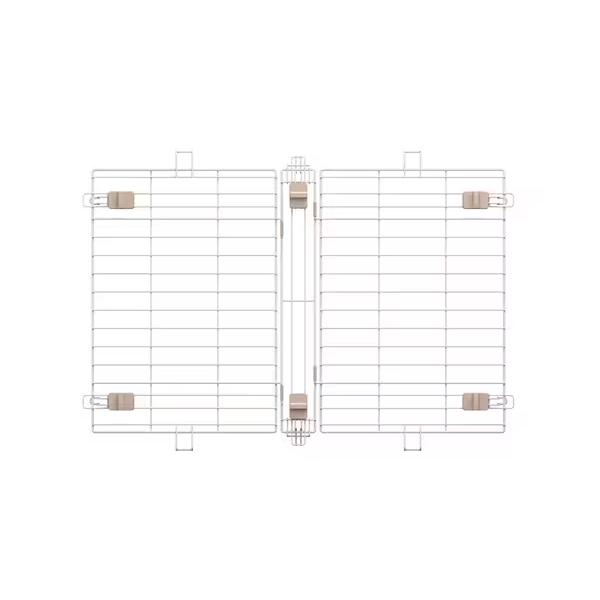 取り付けが簡単なウッディサークル専用の屋根です。ウッディサークルに屋根を取り付けることで、留守番時などのペットの飛び出しを防止します。【仕様】■商品サイズ（mm）幅930×奥行630■重量（kg）2.1■主要素材線材：スチール（エポキシ樹脂...