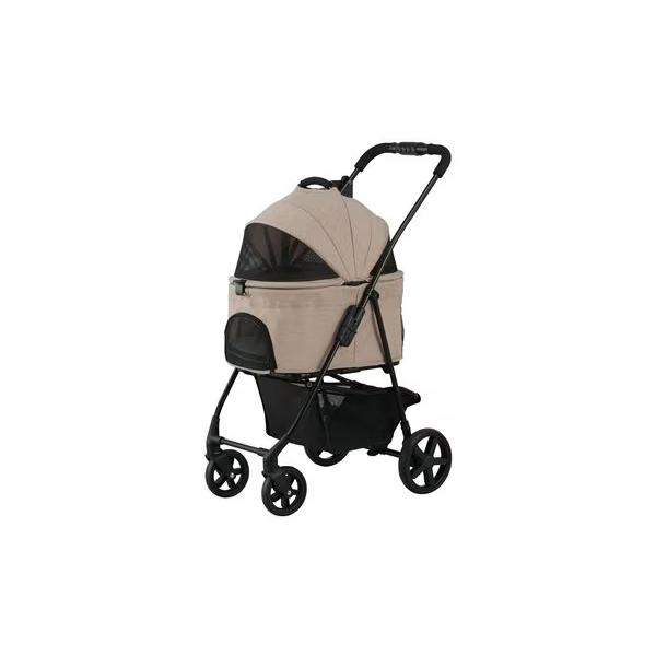 カート・キャリー・ドライブボックスの3通りの使い方ができる、3WAYペットカートです。ワンタッチで折りたたみができ、車のトランクにもコンパクトに収納できます。収納袋付きです。【仕様】商品サイズ（mm）：幅510×奥行690×高さ1000重量...