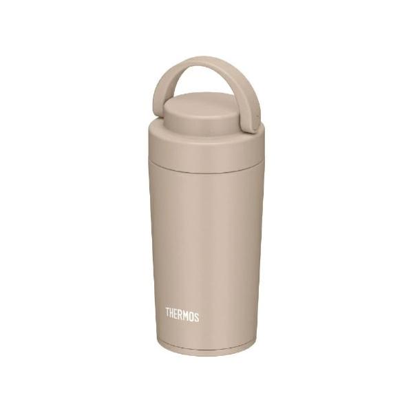 折りたためるキャリーハンドル付き！持ち運びに便利なケータイタンブラー！【商品情報】実容量（?）：0.32保温効力（6時間）：62℃以上保冷効力（6時間）：11℃以下口径（約cm）：5.5本体寸法／幅×奥行×高さ（約cm）：7.5×7.5×1...