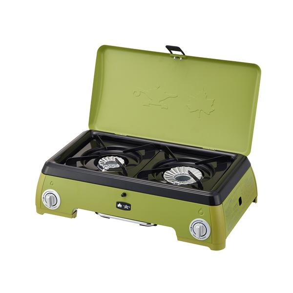 「かまど」をイメージしたデザイン日本の伝統的な暮らしの道具「かまど」をイメージしたカセットコンロです。思わずキャンプに持って行きたくなるようなシルエットとキャンプサイトに馴染むカラーリングで、食卓を明るく彩ります。持ち運びやすいカセットボン...