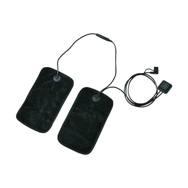 ・お手持ちのモバイルバッテリーに接続してご使用いただけます。・付属の面ファスナーを使ってヒーターを取り付けて使用します。・ヒーターは1枚でも2枚でも自由に使用可能。・作業服やスーツなど衣類には2枚で広範囲に温めたり、リュックやクッションには...