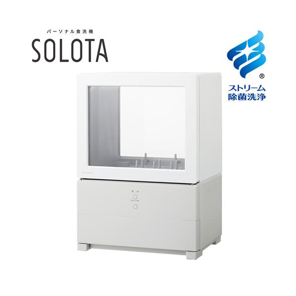 ◆ひとり暮らしにピッタリのサイズと容量業界最小＊設計のパーソナル食洗機 SOLOTA＊パナソニック調べ：国内卓上食器洗い乾燥機において。◆洗うと同時に食器の除菌ができる「ストリーム除菌洗浄」◆分岐水栓の取付不要で、すぐに使える。【仕様】容量...