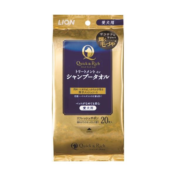 ・ボディの汚れ・ニオイ・抜け毛をしっかりからめてふき取る厚手メッシュシート採用のシャンプータオルです。・ミクロトリートメント成分が被毛の1本1本をコートし、指通りなめらか、サロンのような極上の仕上がりに。・静電気防止効果で花粉・ハウスダスト...