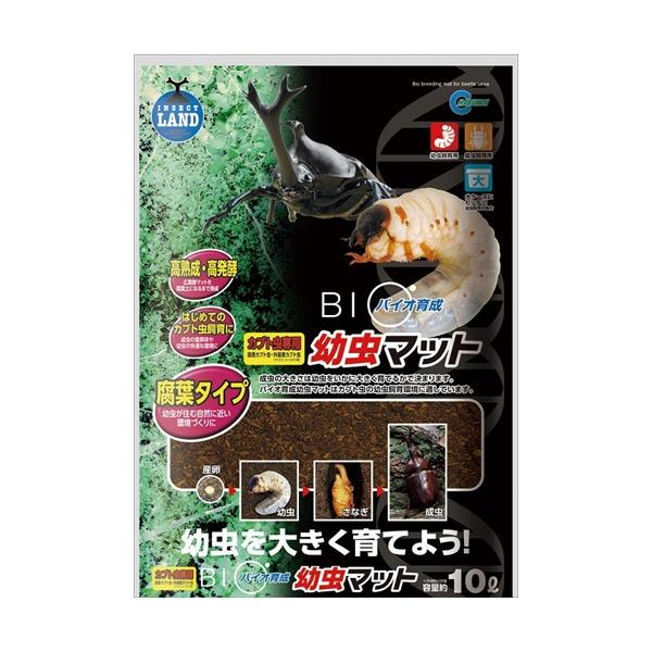 ・カブト虫の産卵・孵化は夏から秋にかけてです。そこから大きく育てるには専用の幼虫マットが必要になります。