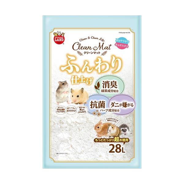 ナチュラル素材にこだわって、天然広葉樹パルプを100％使用しています。ハムスターをはじめとした小動物や小鳥のひな等の飼育にもおすすめできる低アレルギーな優しいマットです。