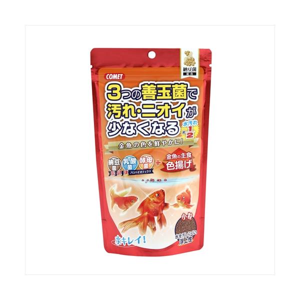 ■プロバイオティクス効果納豆菌、乳酸菌、酵母菌が、金魚の腸内で善玉菌を活性化させ、腸内細菌のバランスを整えます。■水の汚れを軽減善玉菌により消化吸収を助け、排泄物の分解力も向上し、水の汚れや嫌なニオイを軽減します。■色揚げ効果カロチノイド豊...