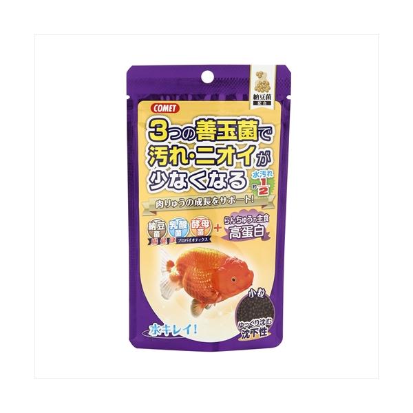 ■プロバイオティクス効果納豆菌、乳酸菌、酵母菌が、金魚の腸内で善玉菌を活性化させ、腸内細菌のバランスを整えます。■水の汚れを軽減善玉菌により消化吸収を助け、排泄物の分解力も向上し、水の汚れや嫌なニオイを軽減します。■高蛋白・低脂肪高蛋白・低...