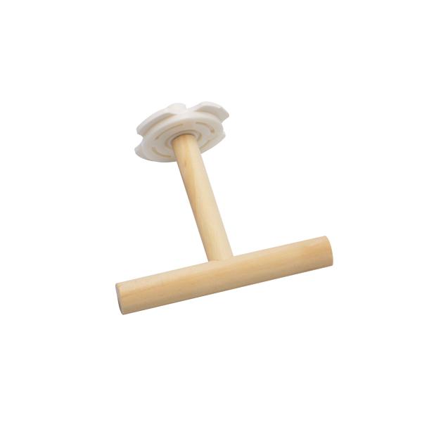 小鳥用木製固定式パーチ。ケージに取り付けて使用します。サイズ：155×100×55(mm)※サイズには若干の誤差が生じます。※自然の樹木を使用しておりますので、木目や節の有無など状態に変動があります。※飼育対応の生き物はあくまでも目安ですの...