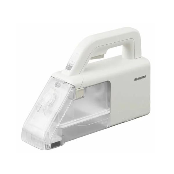 片手で使えるハンディタイプのリンサークリーナーです。コードレスで軽量。お掃除のハードルがグッと下がります。※この製品には水や洗浄液を吹きつける機能はありません。市販のスプレーボトルなどを使用して、あらかじめ汚れに水や洗浄液を散布してください...