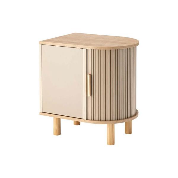 ◆仕様【材質】合成樹脂化粧繊維板 天然木(パイン) ラッカー塗装【組立】組立式【原産地】中国【商品重量】9.0kg【使用サイズ】（約）W48×D37×H52品番：TAP-421BEJAN：4985155258598メーカー：東谷※お客様によ...